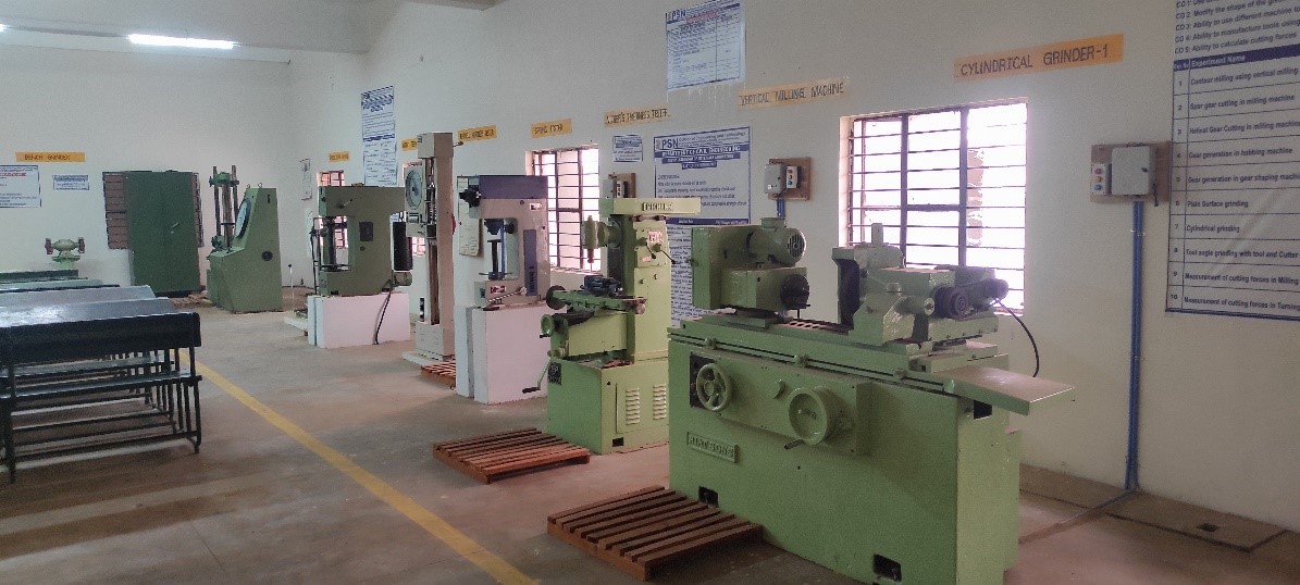 Civil – Laboratory Facilities – PSN College